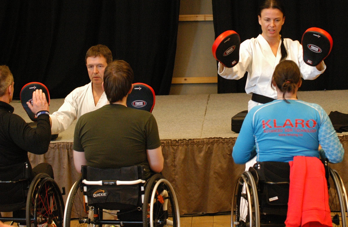 Kurs i selvforsvar for funksjonshemmede (Trondheim)